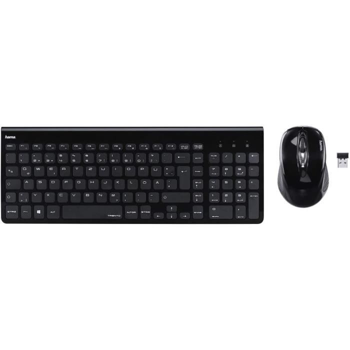| Kit Clavier Et Souris Sans Fil Avec Disposition Portugaise (Clavier ...