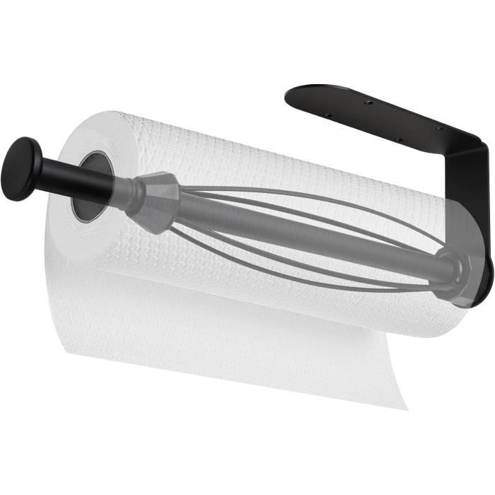 Porte Sopalin, Porte Essuie Tout Mural, Support À Essuie-Tout Effet Amortissant, Porte-Rouleau ...