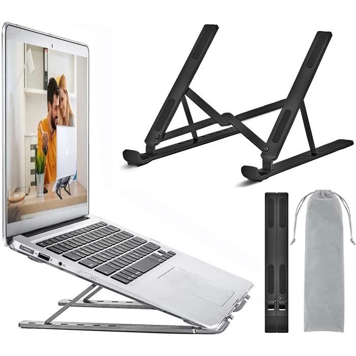 P Support Ordinateur Portable, Support Pc Portable Ventilé En Aluminium ...