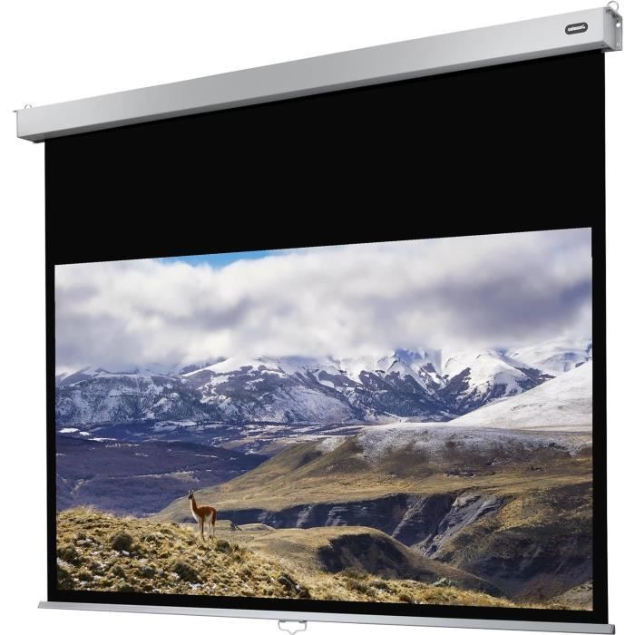 Écran De Projection Manuel 4K Et Fullhd Avec Retour Lent De La Toile ...