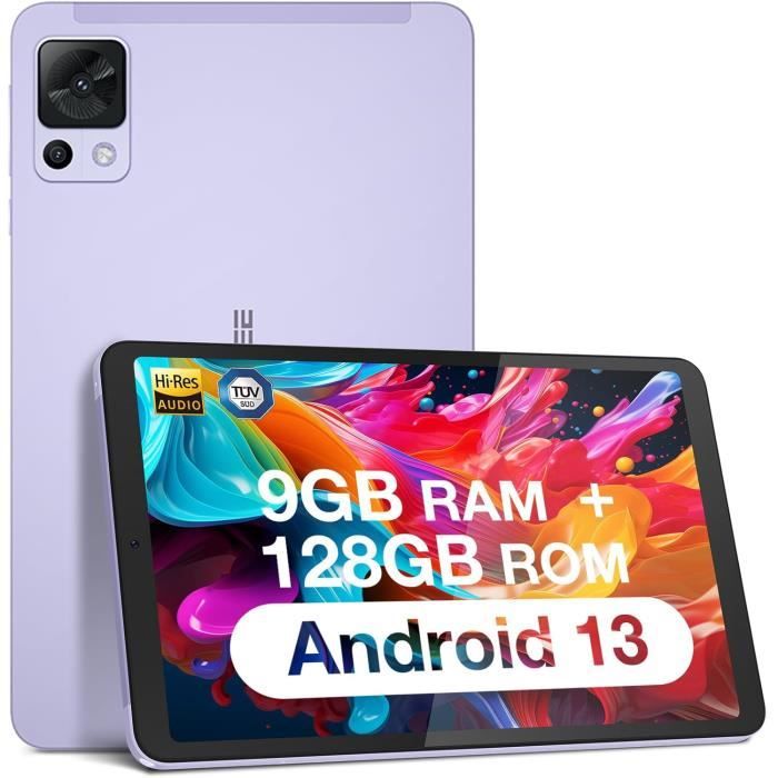 T20 Mini Tablette Android 13,Tablette Tactile 2K 8.4 Pouces,Tablette Android Octa Core 9Go+128Go ...