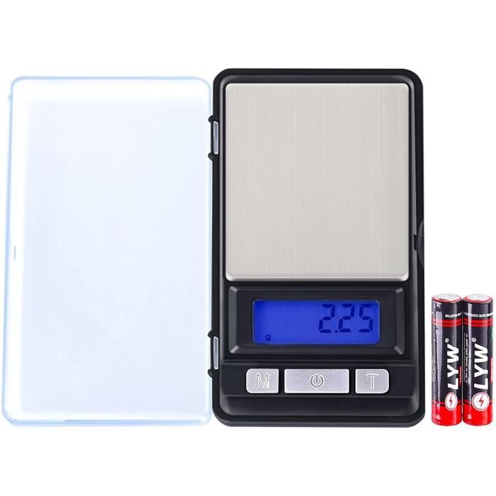 Diyife Balance de Précision 500g-0.01g, Mini Balance de Cuisine de ...