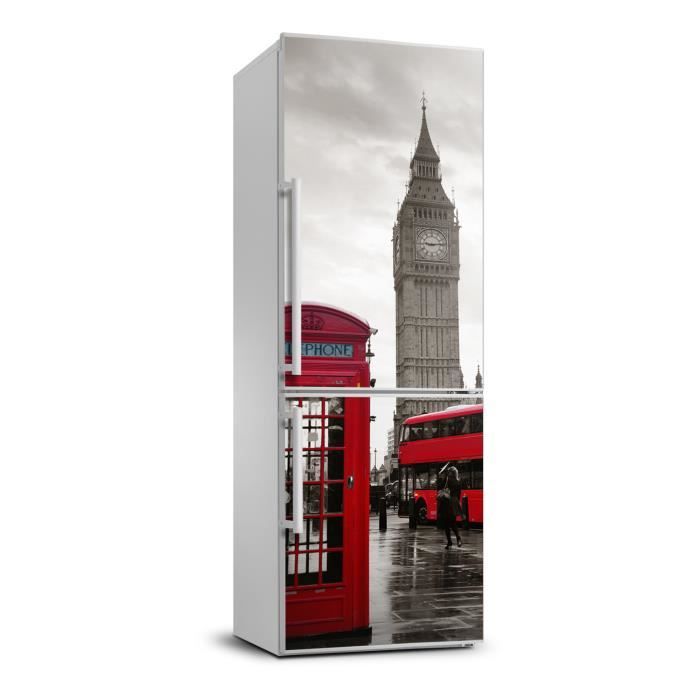 Tulup Réfrigérateur Sticker Auto-Adhésive Étiquette 60x180 cm de ...