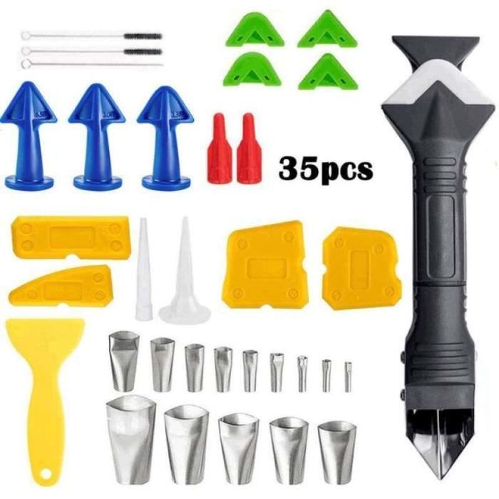 BW28520-Nouveau Kit de dissolvant de mastic Silicone 3 en 1. Kit d ...