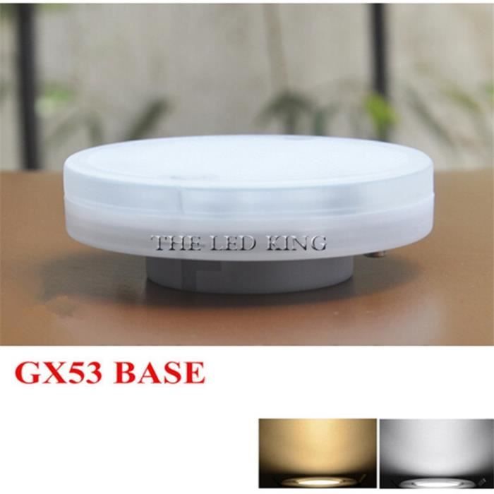 AMPOULE LED,Blanc froid-15w--Lampe'armoire Led GX53 AC 220V 230V 240V, 5W 7W 9W, ampoule blanche ...