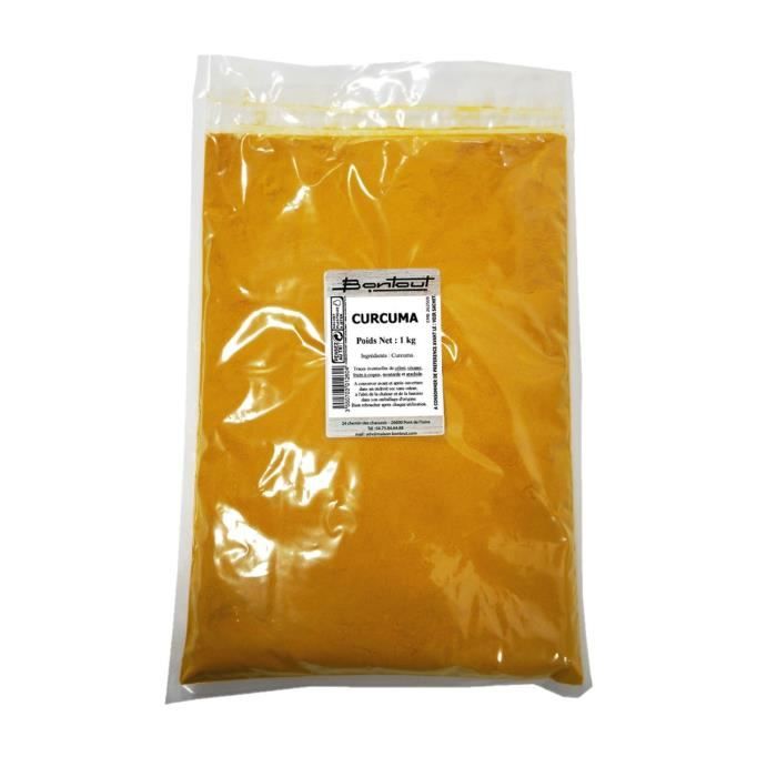 Bontout - Lot 2x Curcuma - Sachet 1kg - Cdiscount Au quotidien