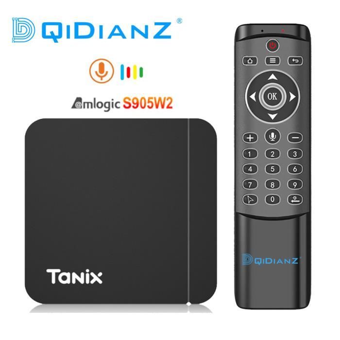 MEDIA STREAMER,With Mt1 Boîte de télévision intelligente Android 11 W2 ...