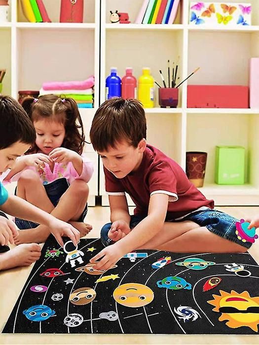 Jeu Mur Suspendu Feutre Story Board Maternelle Figurines interactives ...