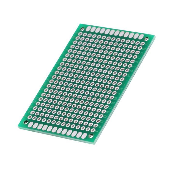 Mxzzand Circuit imprimé de prototypage 10 Pièces 4 x 6 cm Carte de ...