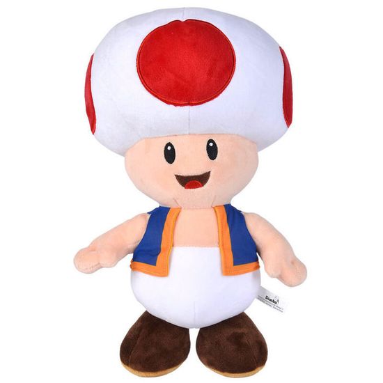 Peluche - Simba - Super Mario Bros Toad - Blanc/Beige - Mixte - 3 ans ...