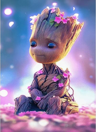 HNE DIY Groot Peinture Diamant Painting Kit 5D Dessin Anim Art du ...