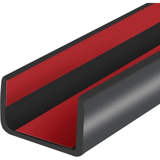 Bande Chant en U, Bordure autocollante en Caoutchouc Souple, Protection ...