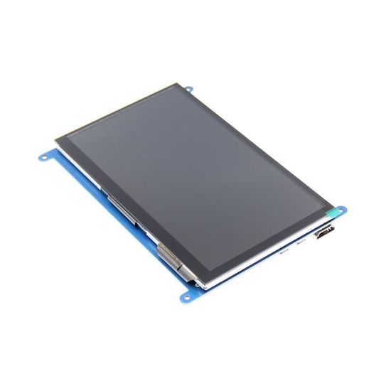 Moniteur à éCran Tactile LCD 7 Pouces pour Raspberry Pi 3 4 ModèLe B Raspberry Pi 1 ModèLe B ...