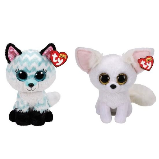 Ty - Peluches - Beanie Buddy - Atlas Renard & Phoenix Renard ...