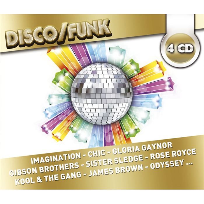 Compilation - DISCO/FUNK COLLECTION 4 CD - 60 titres - 2011 - Cdiscount