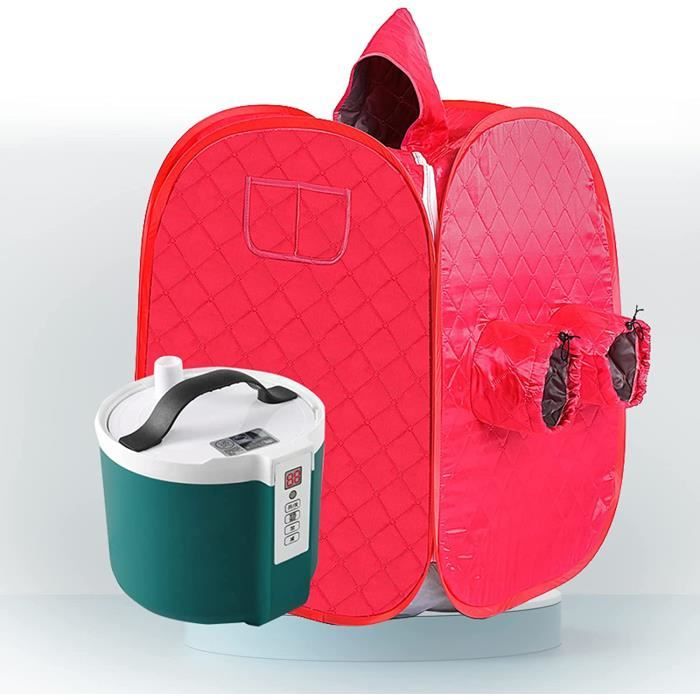 Sauna Cuiseur vapeur portable 1000 W Isolation pour sauna à la maison ...