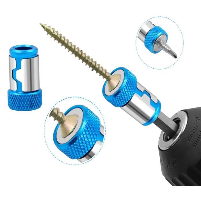 Embout magnétique - Visseuse - Acier de haute qualité - Type carré - 1 ...