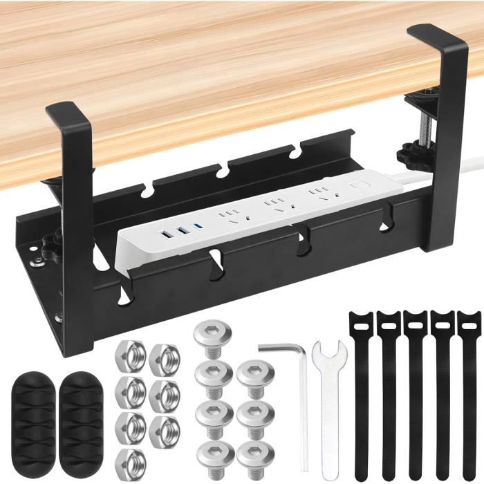 Cable Management Tray, Passe Cable Bureau, Plateau De Gestion De Câble ...