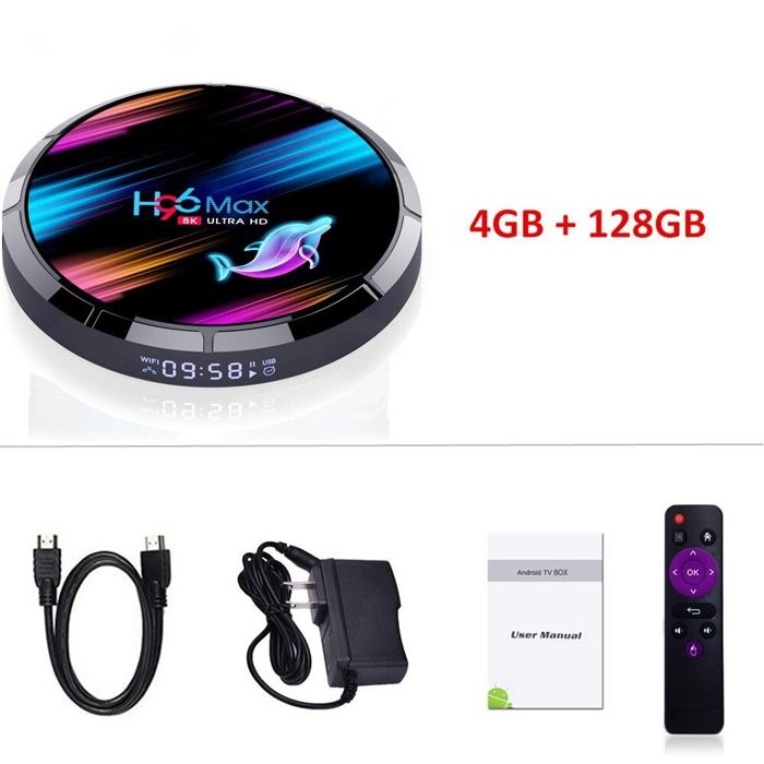 Smart Tv Box H96Max X3 8K ANDROID, Modele: 4GB/128GB - Cdiscount TV Son ...