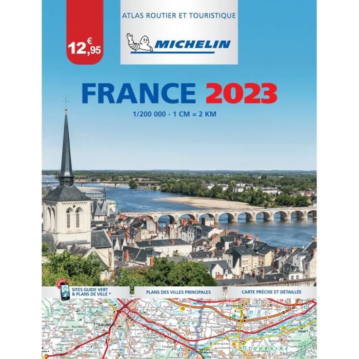 Atlas routier France 2023 - L'Essentiel (A4-Broché) - Cdiscount Librairie