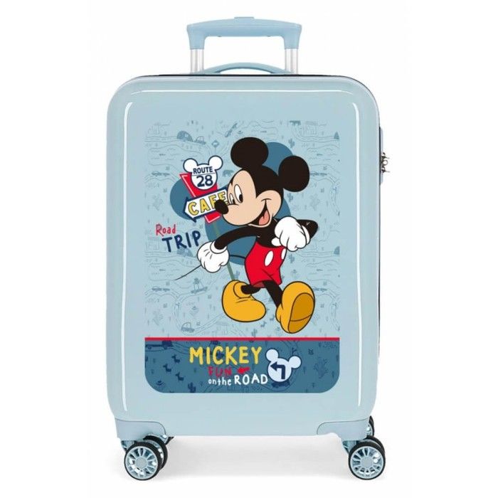 Valise enfant - Disney - Mickey Road Trip - 55 x 38 x 20 cm - Bleu ciel ...