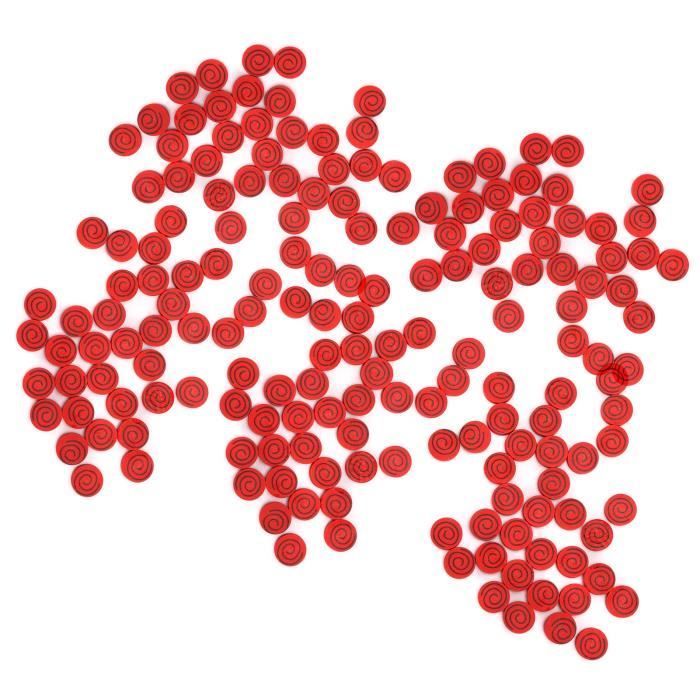 GOTOTOP pièces de plateau de jeu 200 pièces cercles de bois 15mm pièces ...