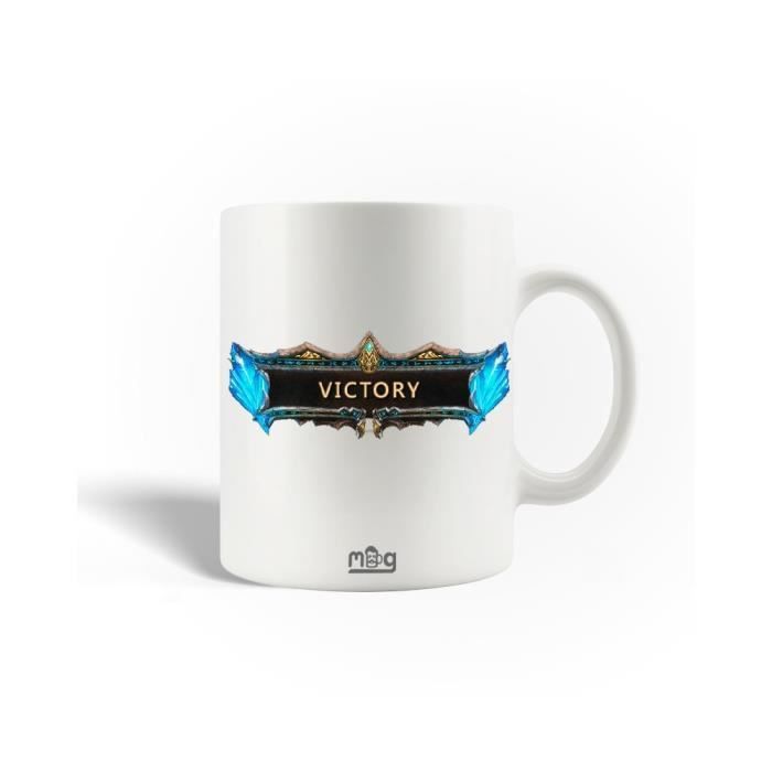 Mug en Céramique - League of Legends - Victory - 30cl - Blanc ...