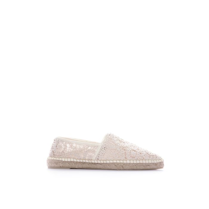 PARE GABIA Espadrilles Anaia blanc Off white macrame - Cdiscount Chaussures