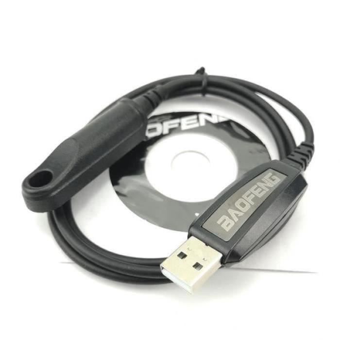 Baofeng Câble de Programmation Original Waterproof USB Programming ...