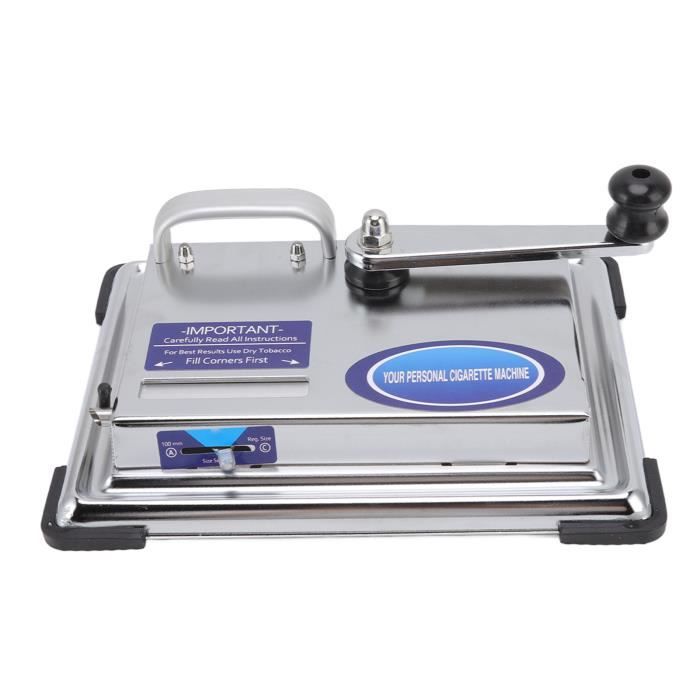 Qiilu Machine à rouler les cigarettes manuelle Machine à rouler les ...