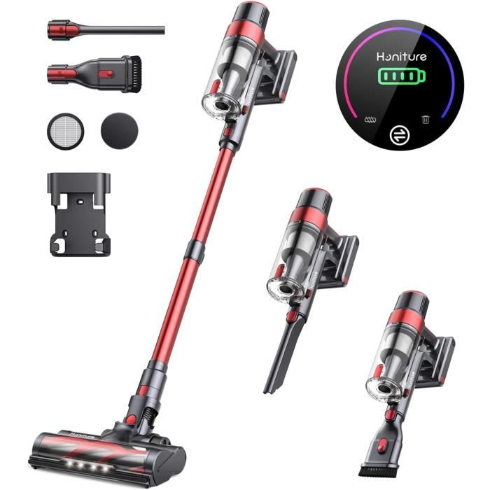 Luernas 2024 Aspirateur Balai Sans Fil, 38Kpa-450W Aspirateur Balai ...