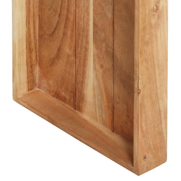 YOSOO - Tapis pilates | yogaTable console 120x30x76 cm Bois d'acacia ...