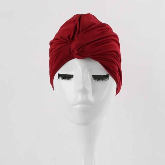 Bourgogne-Taille unique -Trisass – bonnet de bain élastique à séchage ...