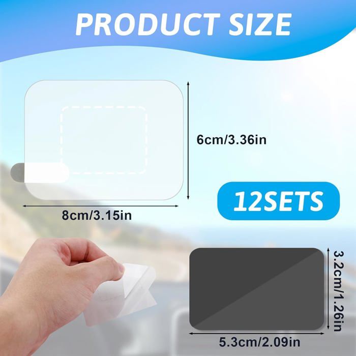 Tampons Adhésifs Double Face, 12 Pcs Ruban Adhésif Double Face Extra ...