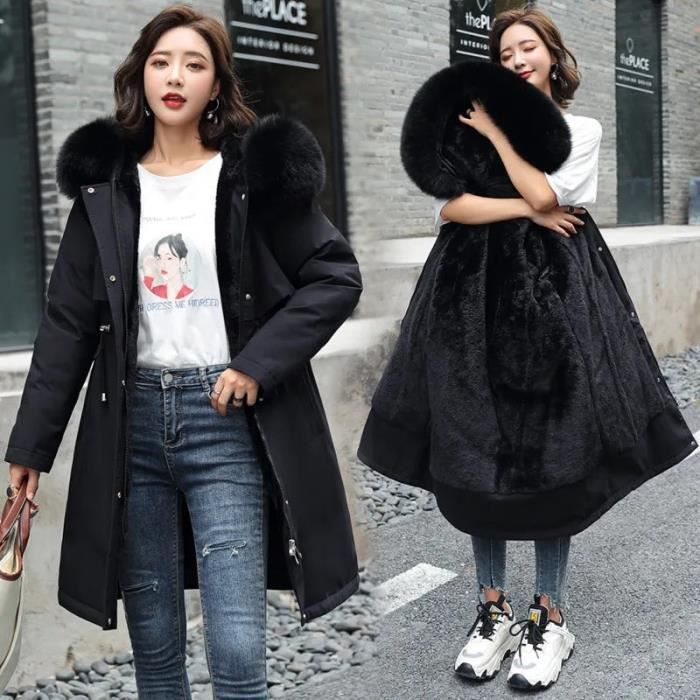 PARKA Winter jacket 2022 New Women's PACA Clothing long coat Wool Lined ...