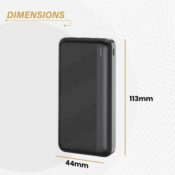 Batterie Externe 10000mah Combien De Charge