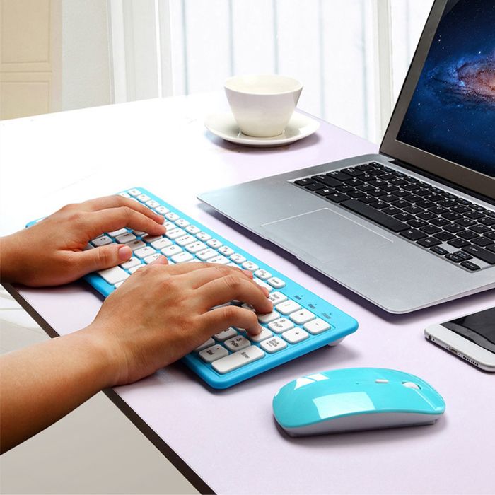 Kit clavier souris sans fil Office Gaming pour ordinateur portable ...