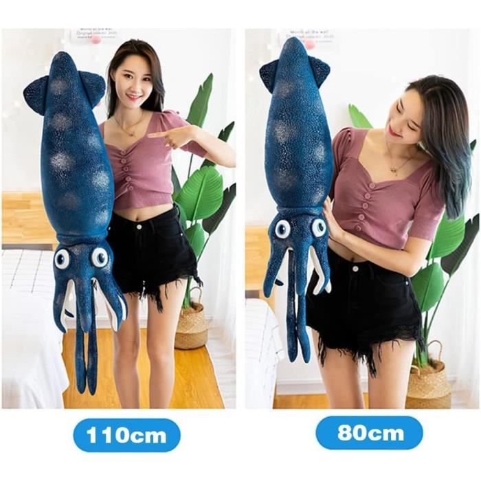 Peluche Pieuvre, Grande Peluche Calamar Géant Peluche Pieuvre Jouet ...