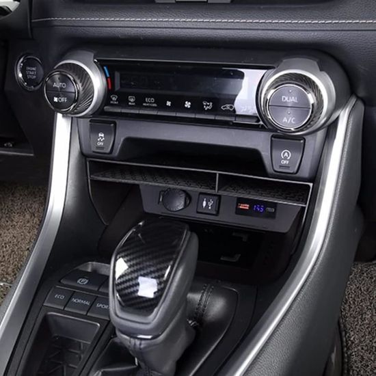 Yee Pin Console Centrale Compatible Rav4 2019-2022 Boîte Rangement ...