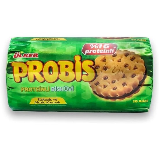 BISCUIT üLKER Probis Biscuit Sandwich - Fourrage au Chocolat et à la ...