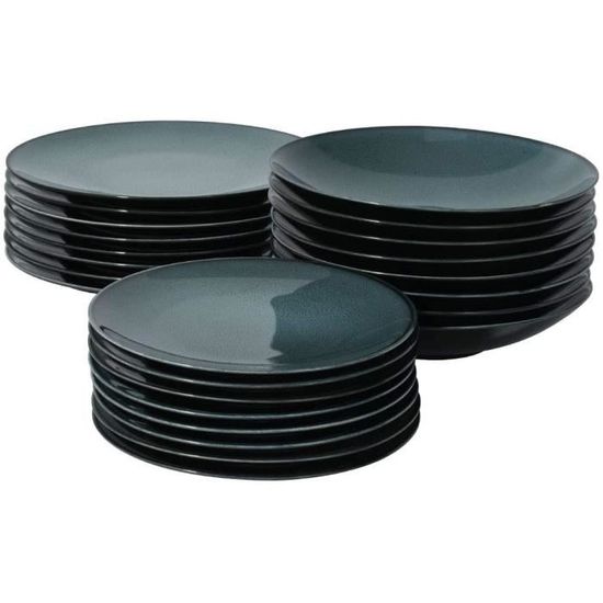 ProCook Del Mar - Service de Table en Porcelaine - 24 Pièces/8 ...