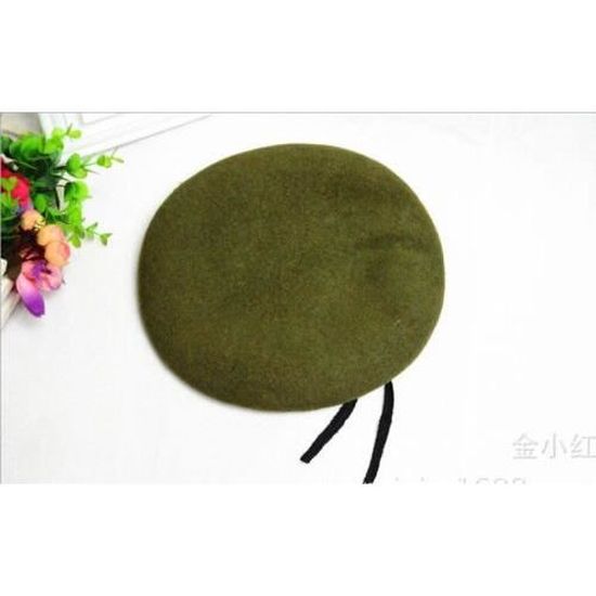Bonnet,Chapeau de soldat militaire pour hommes et femmes, béret en ...