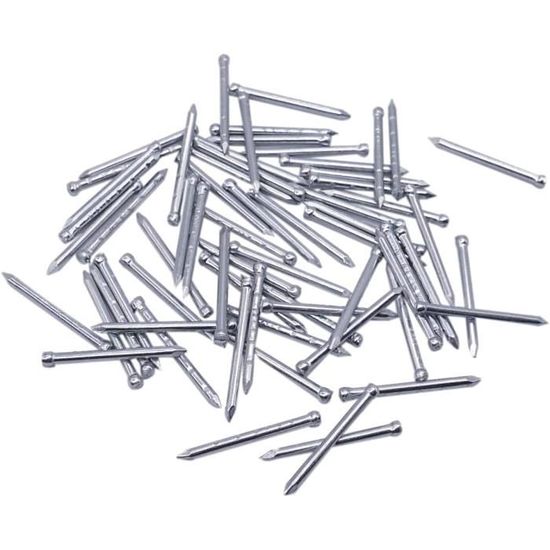 Lot De 200 Clous De Finition À Petite Tête 1,8 X 32 Mm En Acier Zingué ...