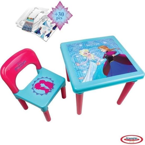 FROZEN - Table D'activités + Set Créatif - Cdiscount Jeux - Jouets