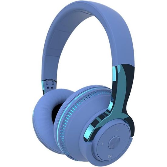 Casque Sans Fil H2 Casque Stéréo Hi-Fi Rechargeable - Pliable - Anti ...
