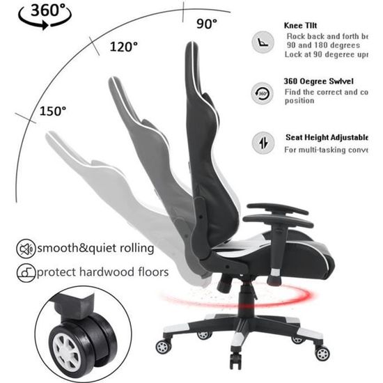 Fauteuil gaming Esports chaise de jeu League of Legends Hauteur ...