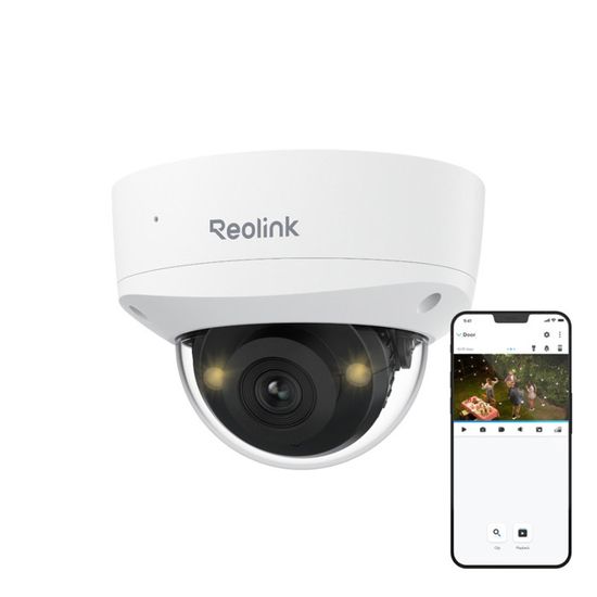 Reolink Caméra de Surveillance 4K 8MP Extérieure PoE,Anti-Vandalisme ...