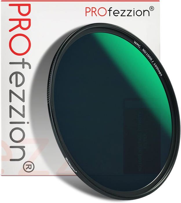Filtre 49mm ND1000 10 Stops ND, Filtre à Densité Neutre Solide Verre ...