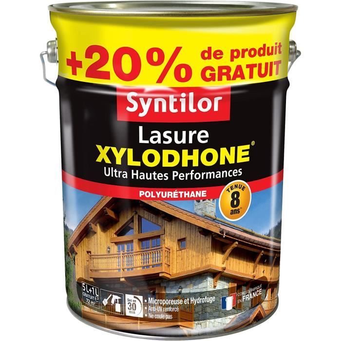 Vernis - Lasure Xylodhone® Hautes Performances 8 Ans Chêne Moyen Satiné ...