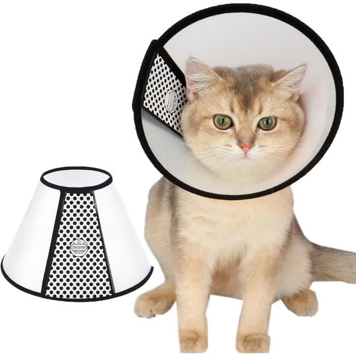 Collerette Pour Chat Collier De Cône De Chien, Anti-Morsure Protection ...